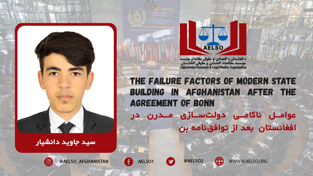 The failure factors of modern state building in Afghanistan after the ...